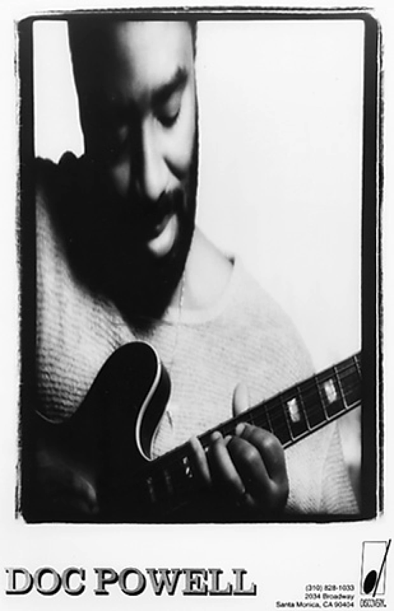 Doc Powell Vintage Concert Photo Promo Print at Wolfgang's