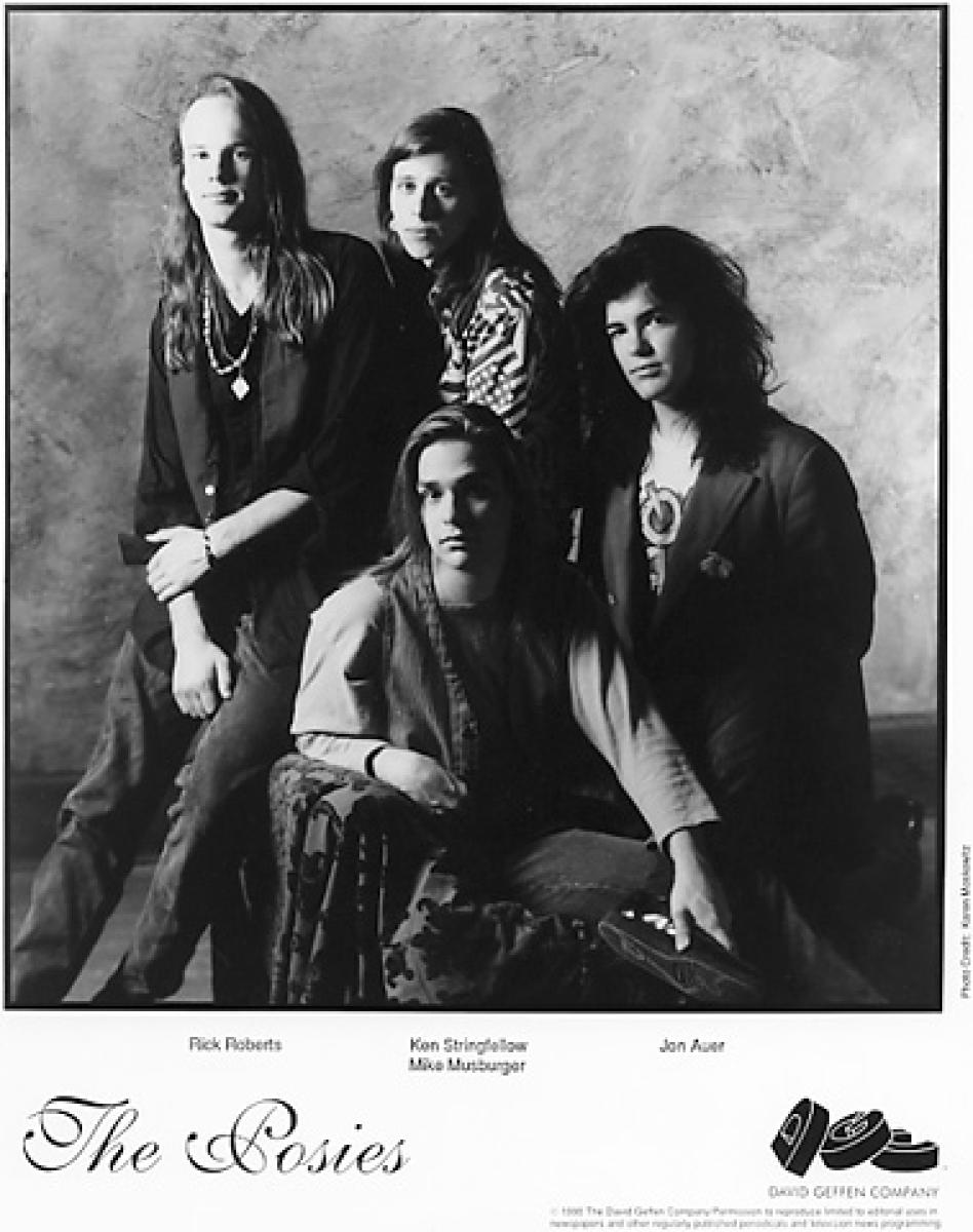 The Posies Vintage Concert Photo Promo Print, 1990 at Wolfgang's