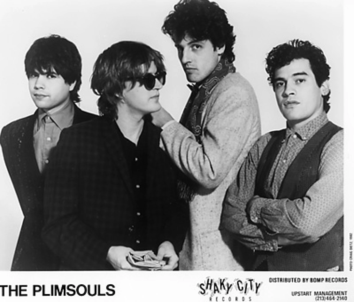 The Plimsouls Vintage Concert Photo Promo Print, 1982 at Wolfgang's