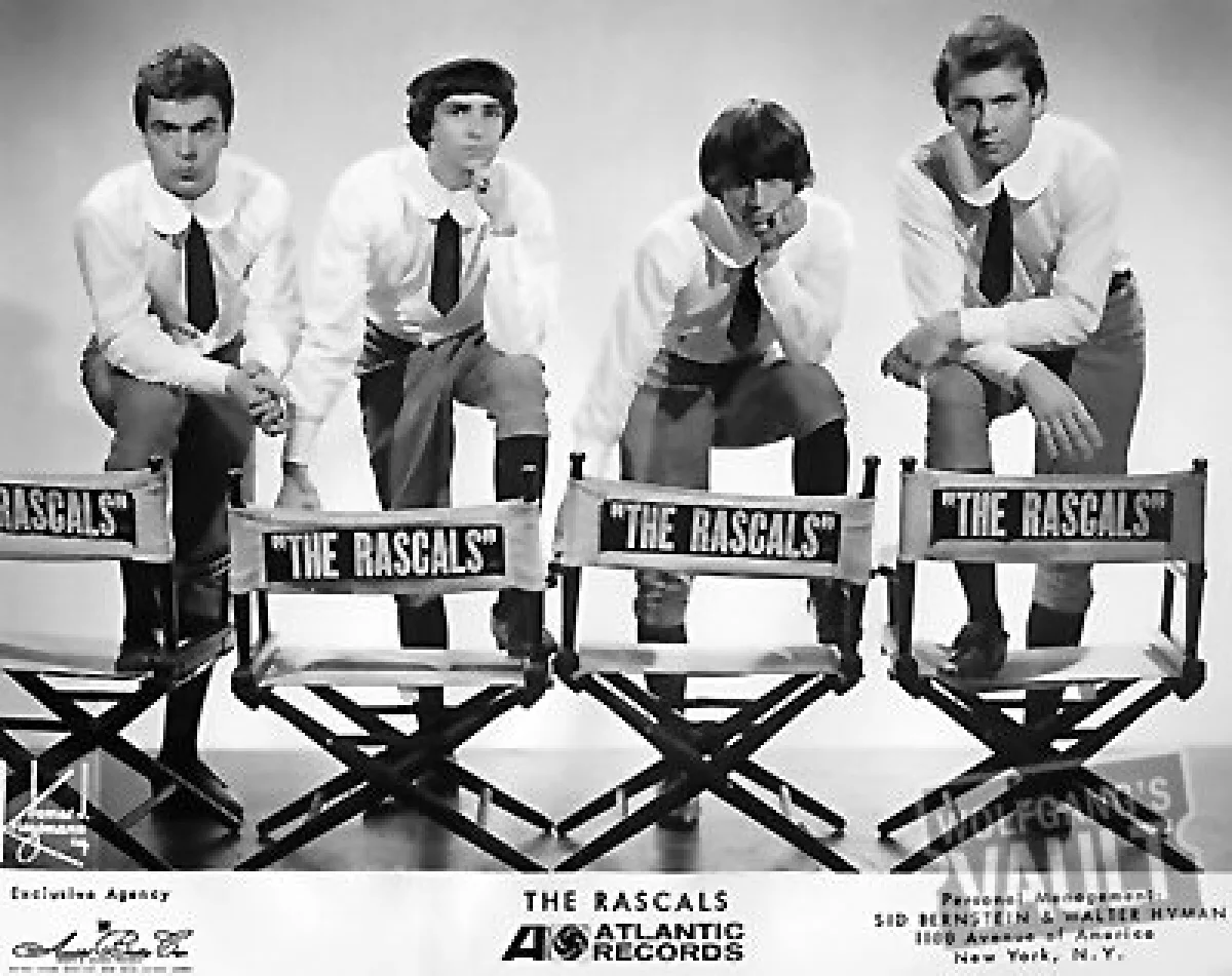 The Rascals Vintage Concert Photo Promo Print at Wolfgang's