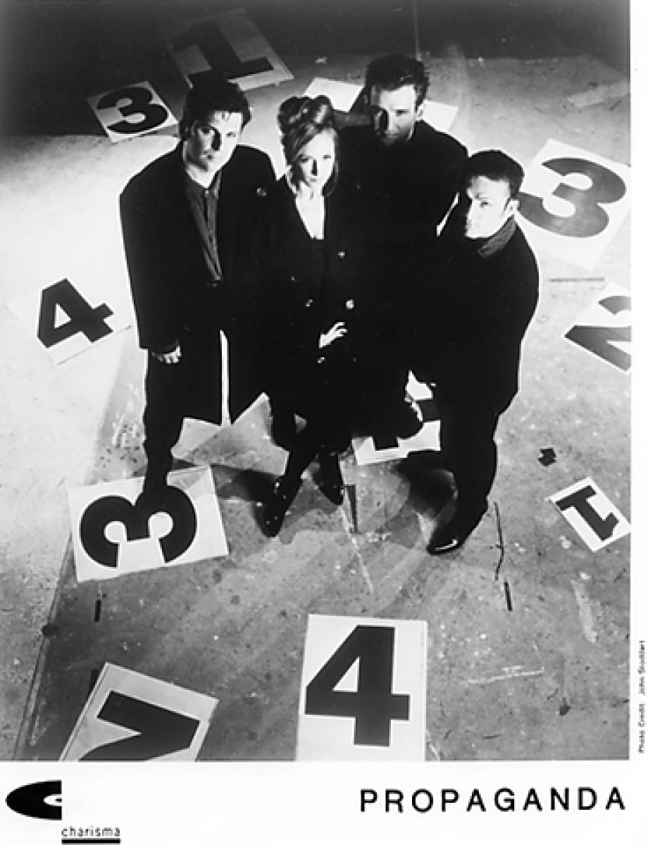 Propaganda Vintage Concert Photo Promo Print at Wolfgang's