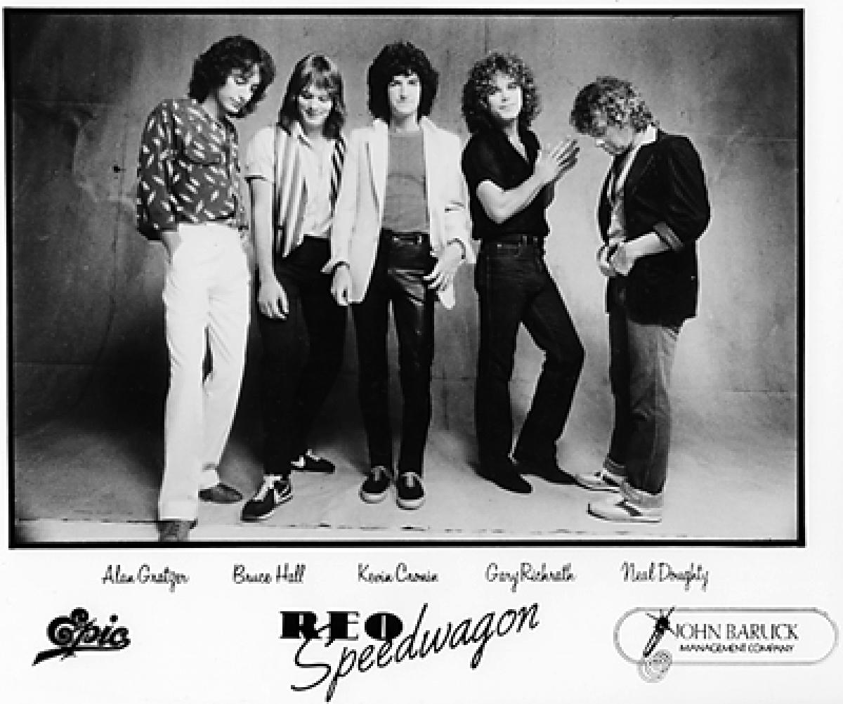 REO Speedwagon Vintage Concert Photo Promo Print at Wolfgang's
