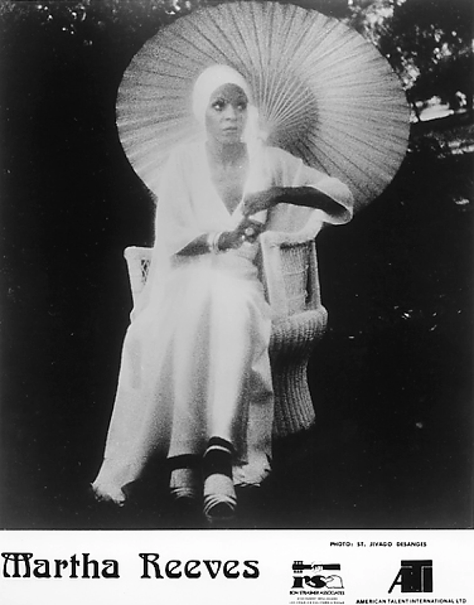 Martha Reeves Vintage Concert Photo Promo Print at Wolfgang's