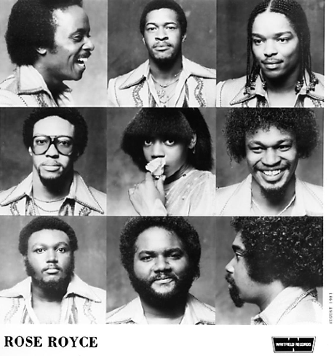 Rose Royce Vintage Concert Photo Promo Print, 1981 at Wolfgang's