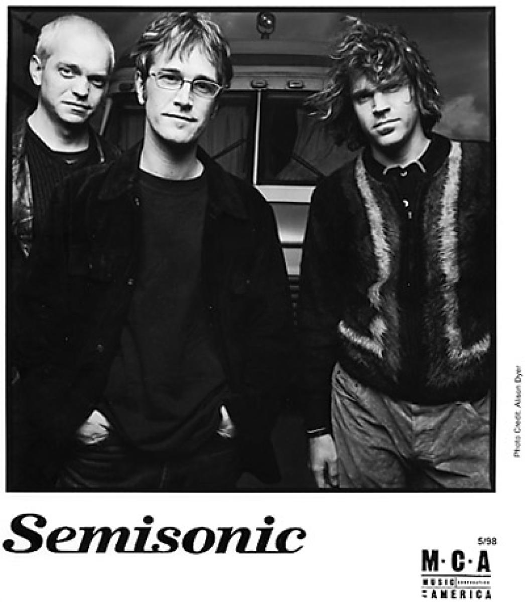 Semisonic Vintage Concert Photo Promo Print, 1998 at Wolfgang's