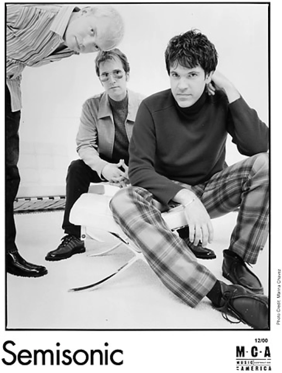 Semisonic Vintage Concert Photo Promo Print, 2000 at Wolfgang's