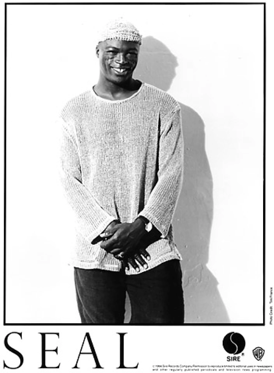 Seal Vintage Concert Photo Promo Print, 1994 at Wolfgang's