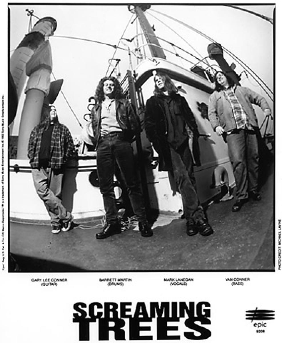 Screaming Trees Vintage Concert Photo Promo Print, 1992 at Wolfgang's