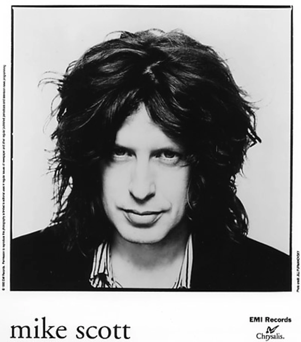 Mike Scott Vintage Concert Photo Promo Print, 1995 at Wolfgang's