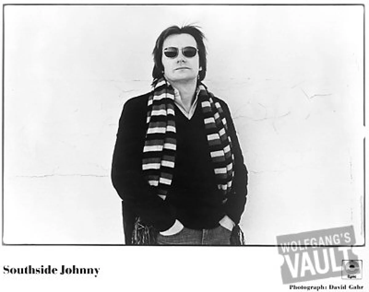 Southside Johnny Vintage Concert Photo Promo Print at Wolfgang's
