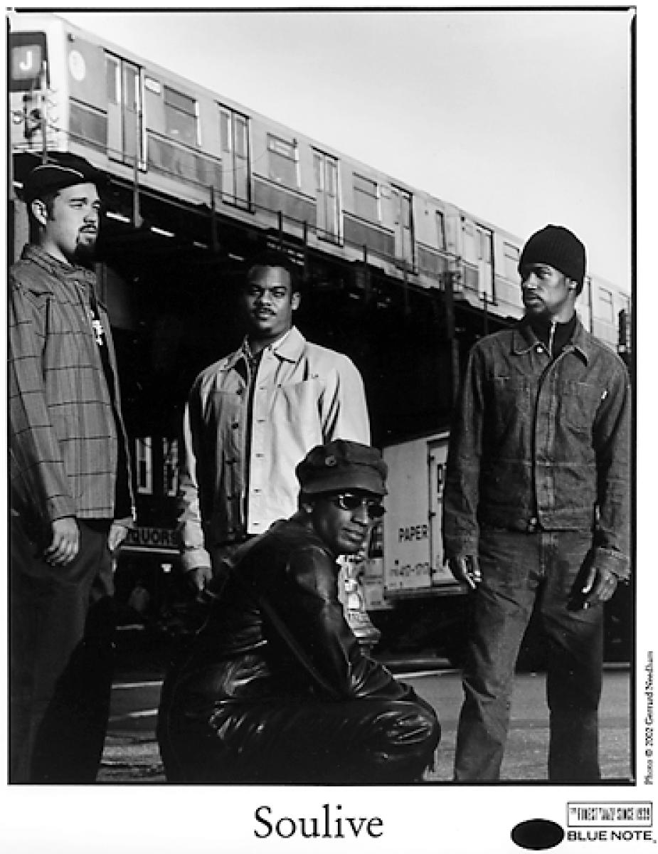 Soulive Vintage Concert Photo Promo Print, 2002 at Wolfgang's