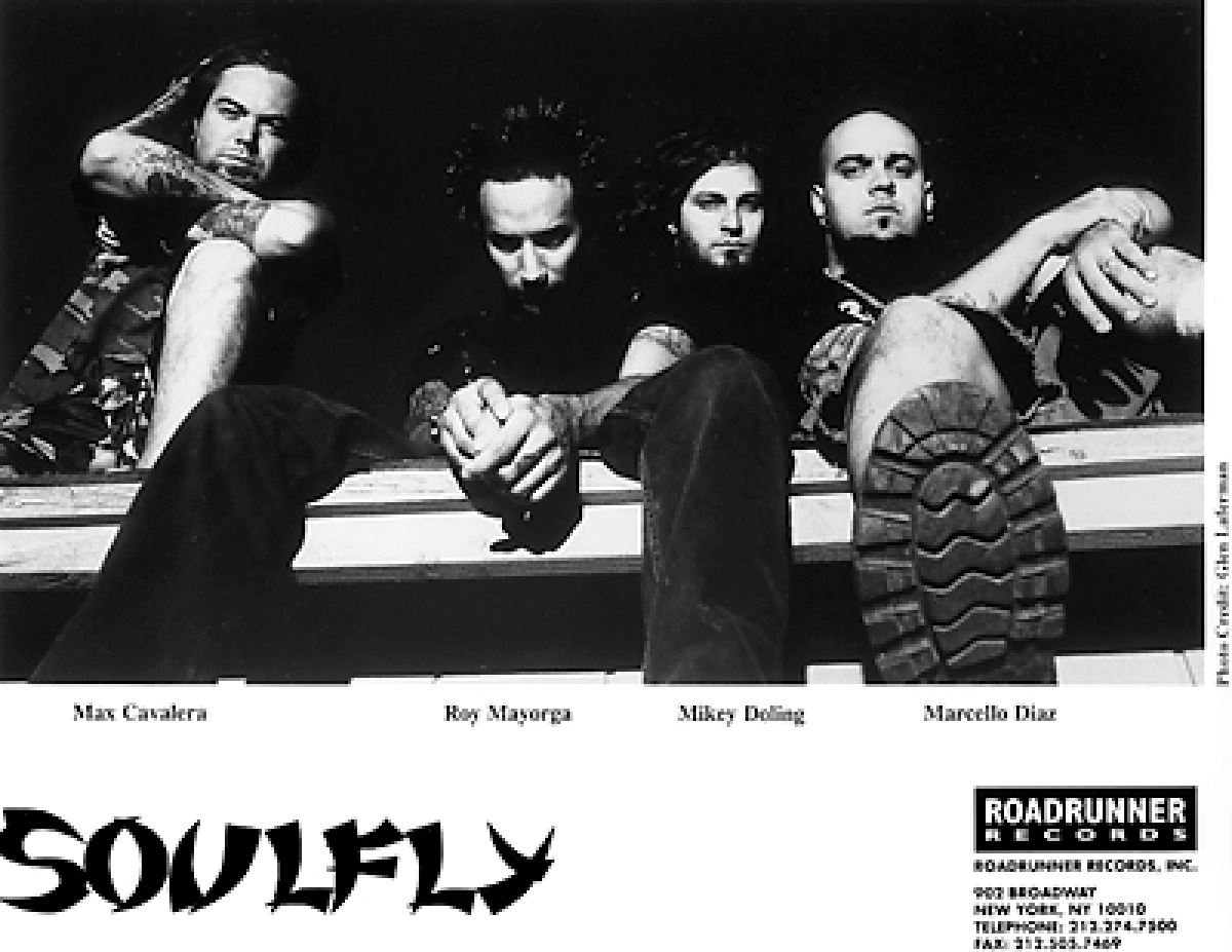 Soulfly Vintage Concert Photo Promo Print at Wolfgang's