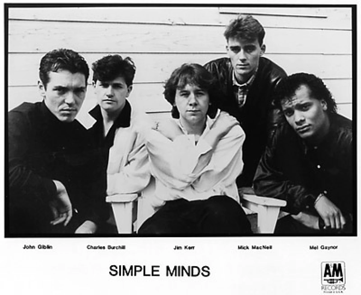 Simple Minds Vintage Concert Photo Promo Print at Wolfgang's