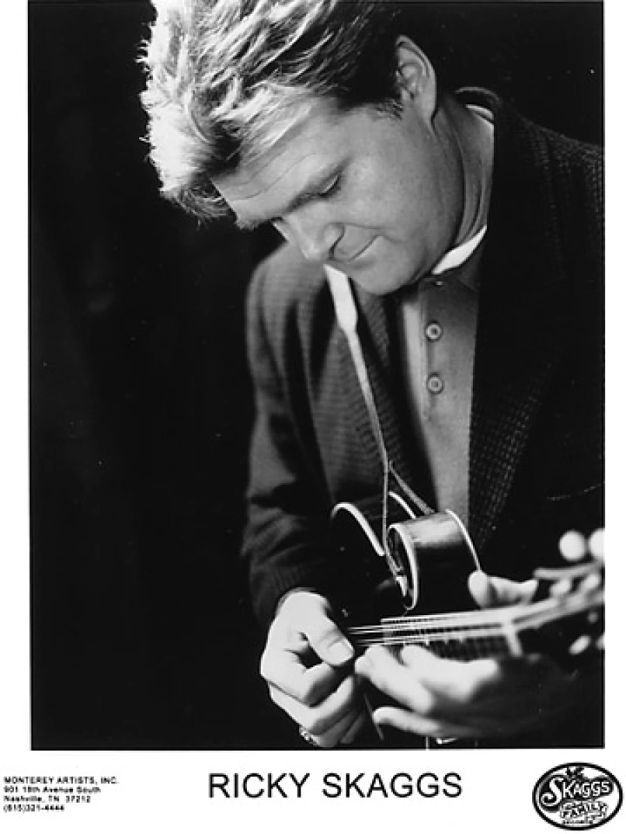 Ricky Skaggs Vintage Concert Photo Promo Print at Wolfgang's