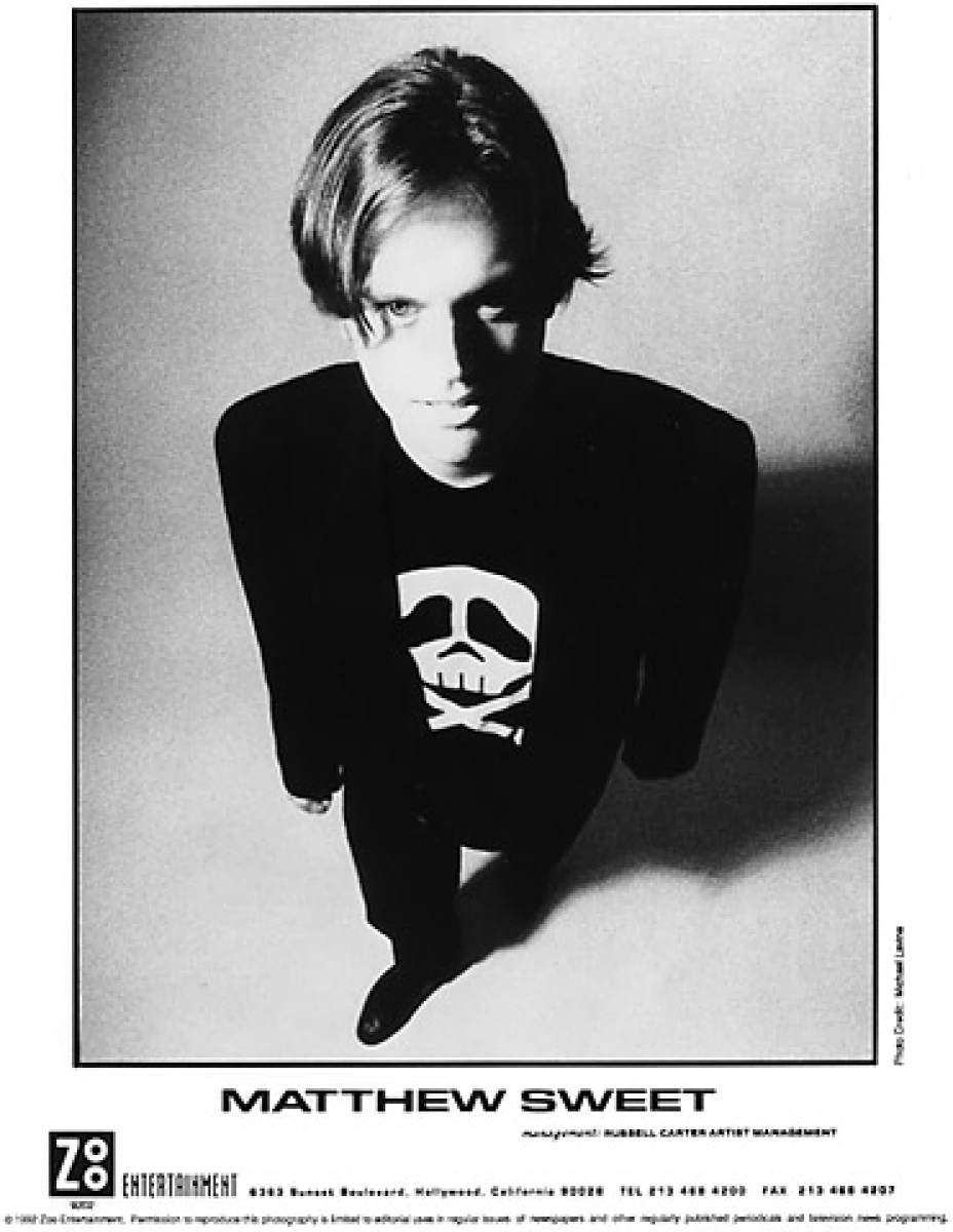 Matthew Sweet Vintage Concert Photo Promo Print, 1992 at Wolfgang's