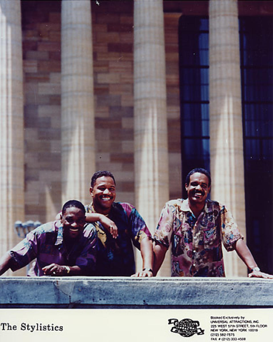 The Stylistics Vintage Concert Photo Promo Print at Wolfgang's