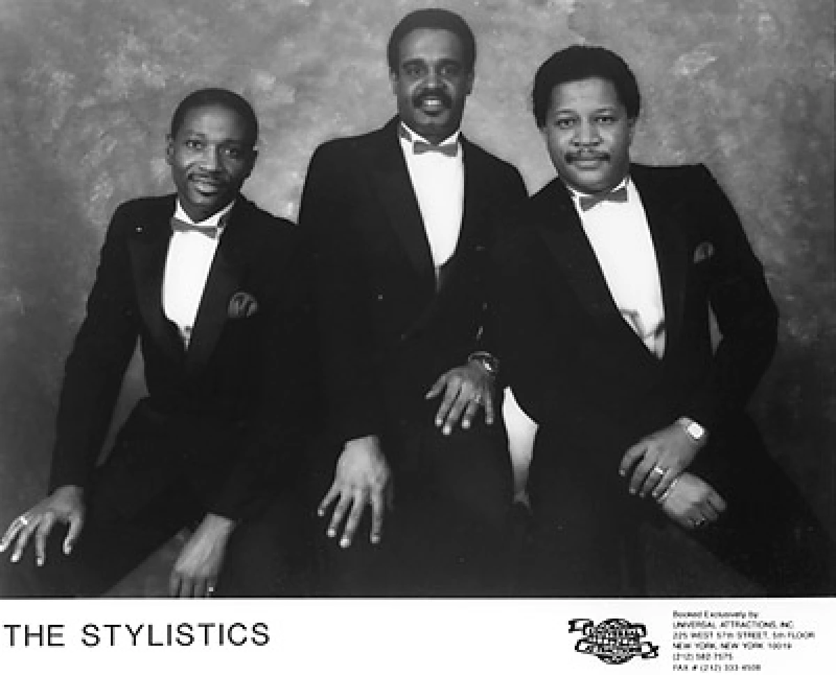 The Stylistics Vintage Concert Photo Promo Print at Wolfgang's