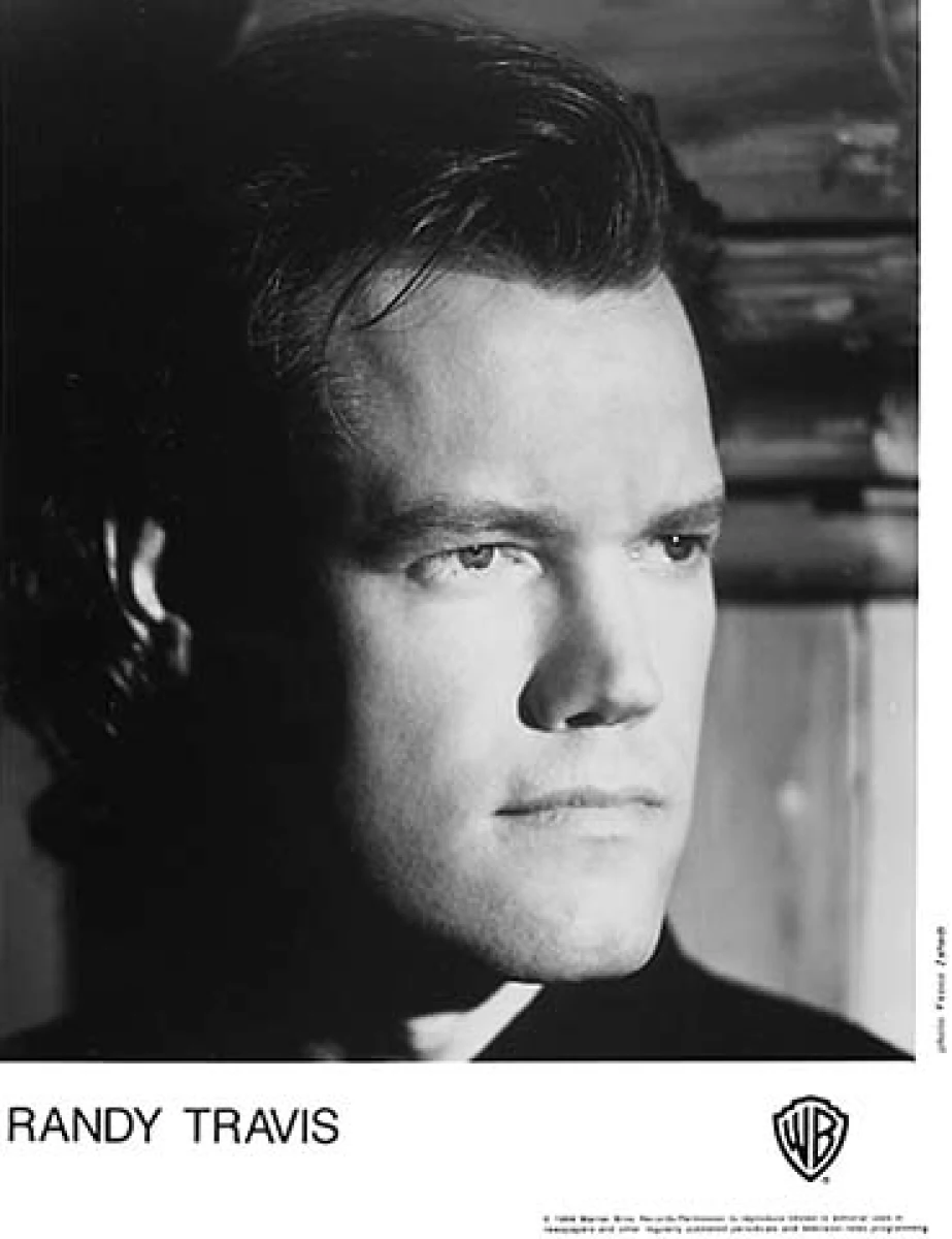 Randy Travis Vintage Concert Photo Promo Print, 1994 at Wolfgang's