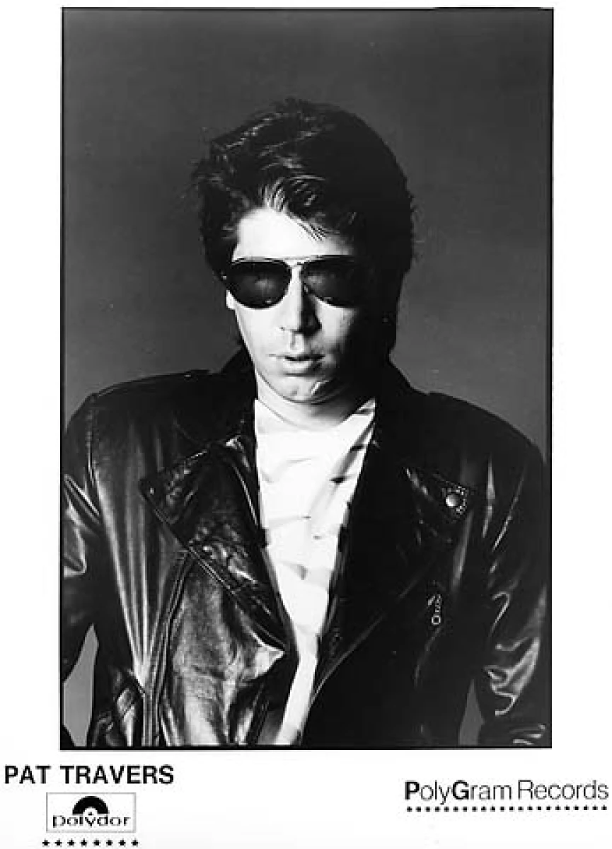 Pat Travers Vintage Concert Photo Promo Print at Wolfgang's