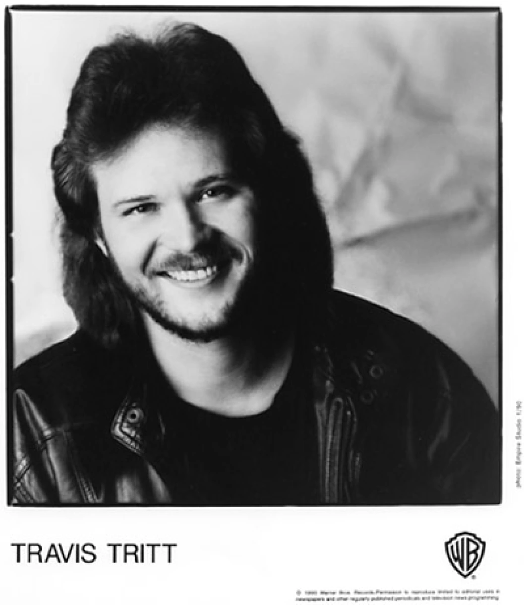 Travis Tritt Vintage Concert Photo Promo Print, 1990 at Wolfgang's