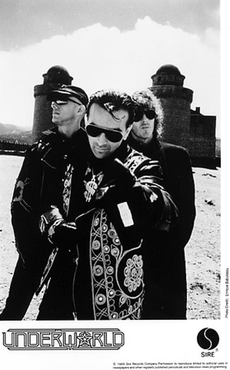 Underworld Vintage Concert Photo Promo Print, 1989 at Wolfgang's