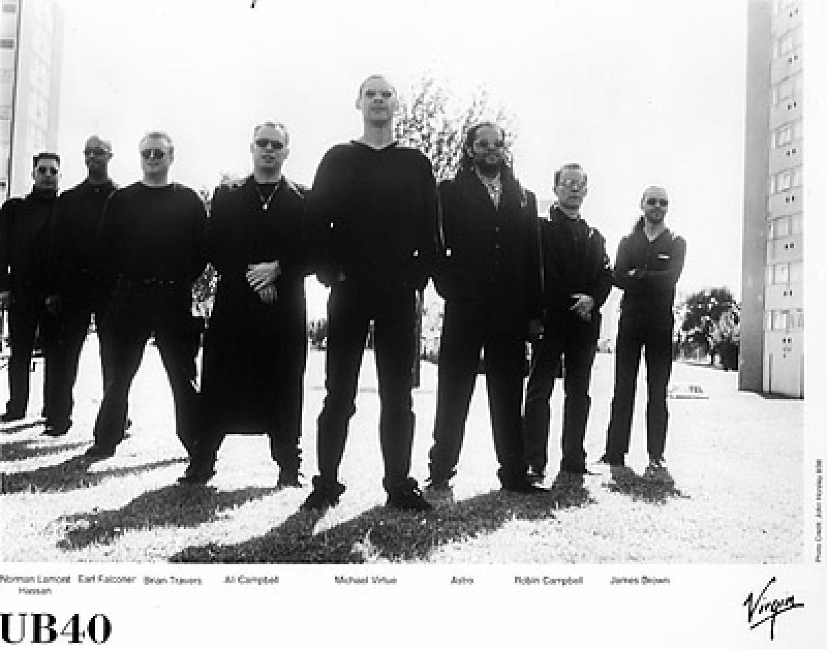UB40 Vintage Concert Photo Promo Print, 1998 at Wolfgang's