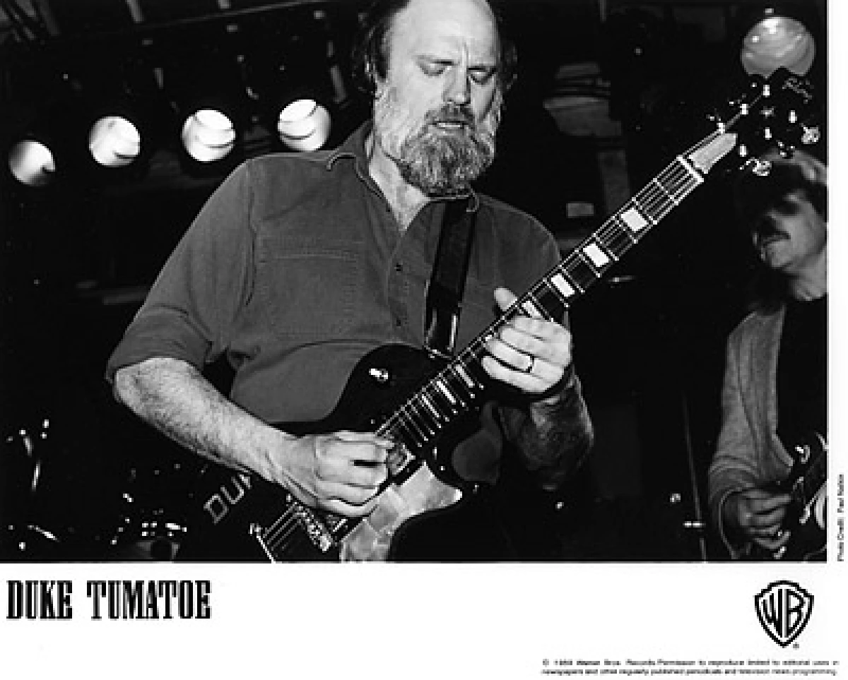Duke Tumatoe Vintage Concert Photo Promo Print, 1989 at Wolfgang's