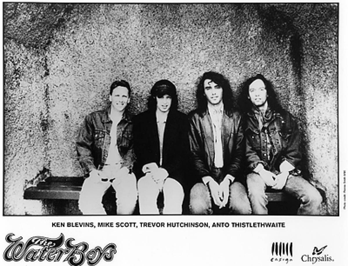 The Waterboys Vintage Concert Photo Promo Print, 1990 at Wolfgang's