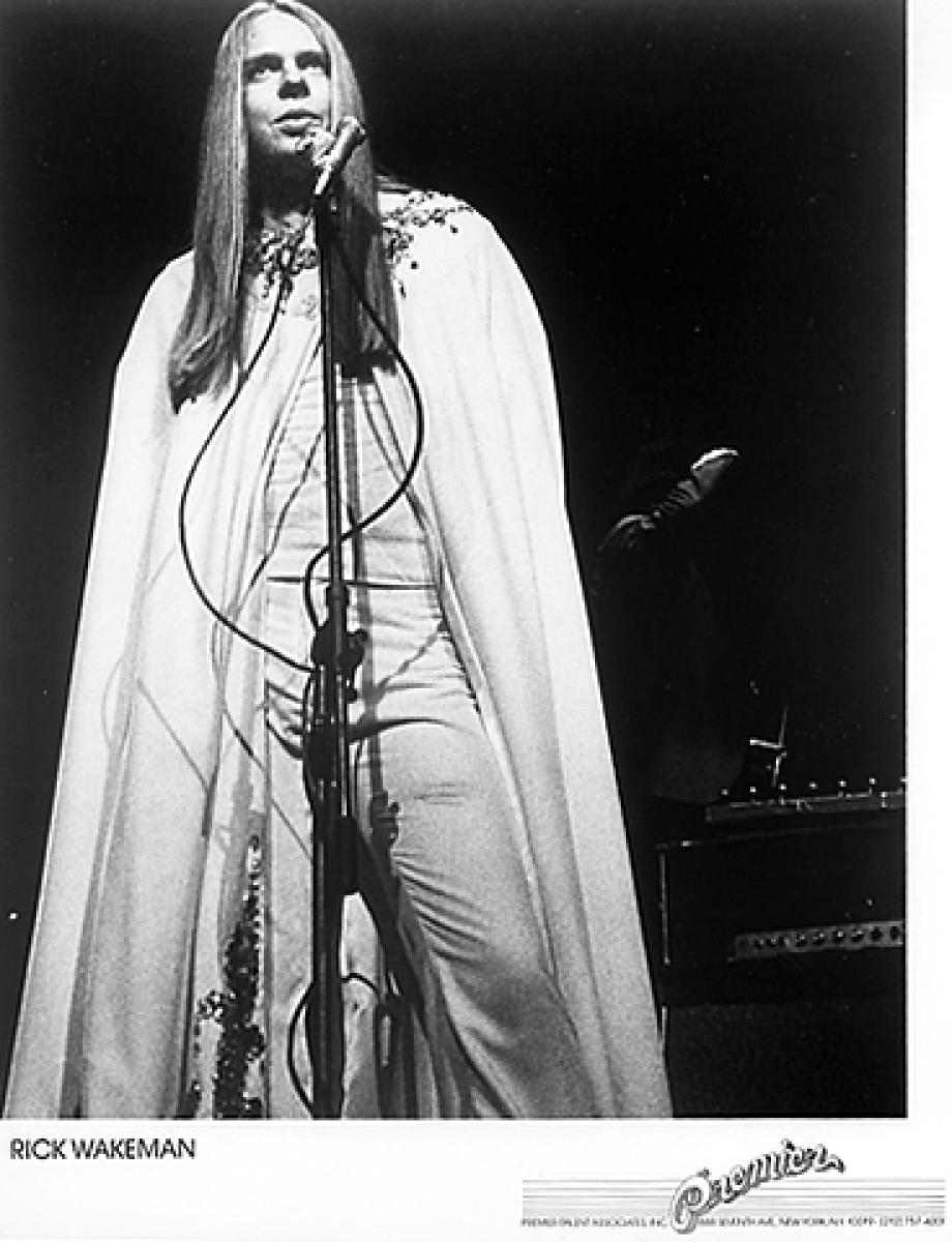 Rick Wakeman Vintage Concert Photo Promo Print at Wolfgang's