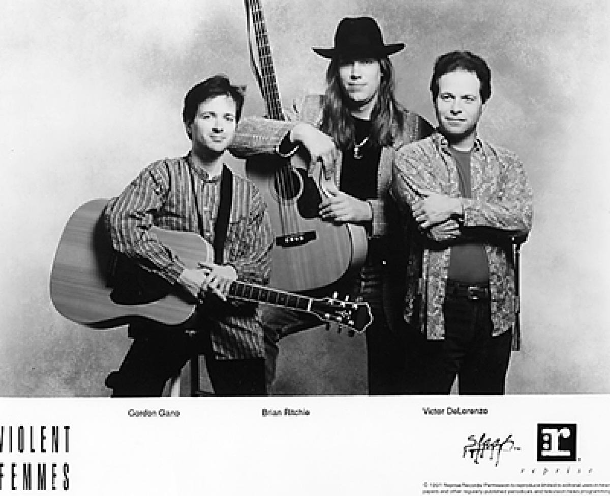 Violent Femmes Vintage Concert Photo Promo Print, 1991 at Wolfgang's