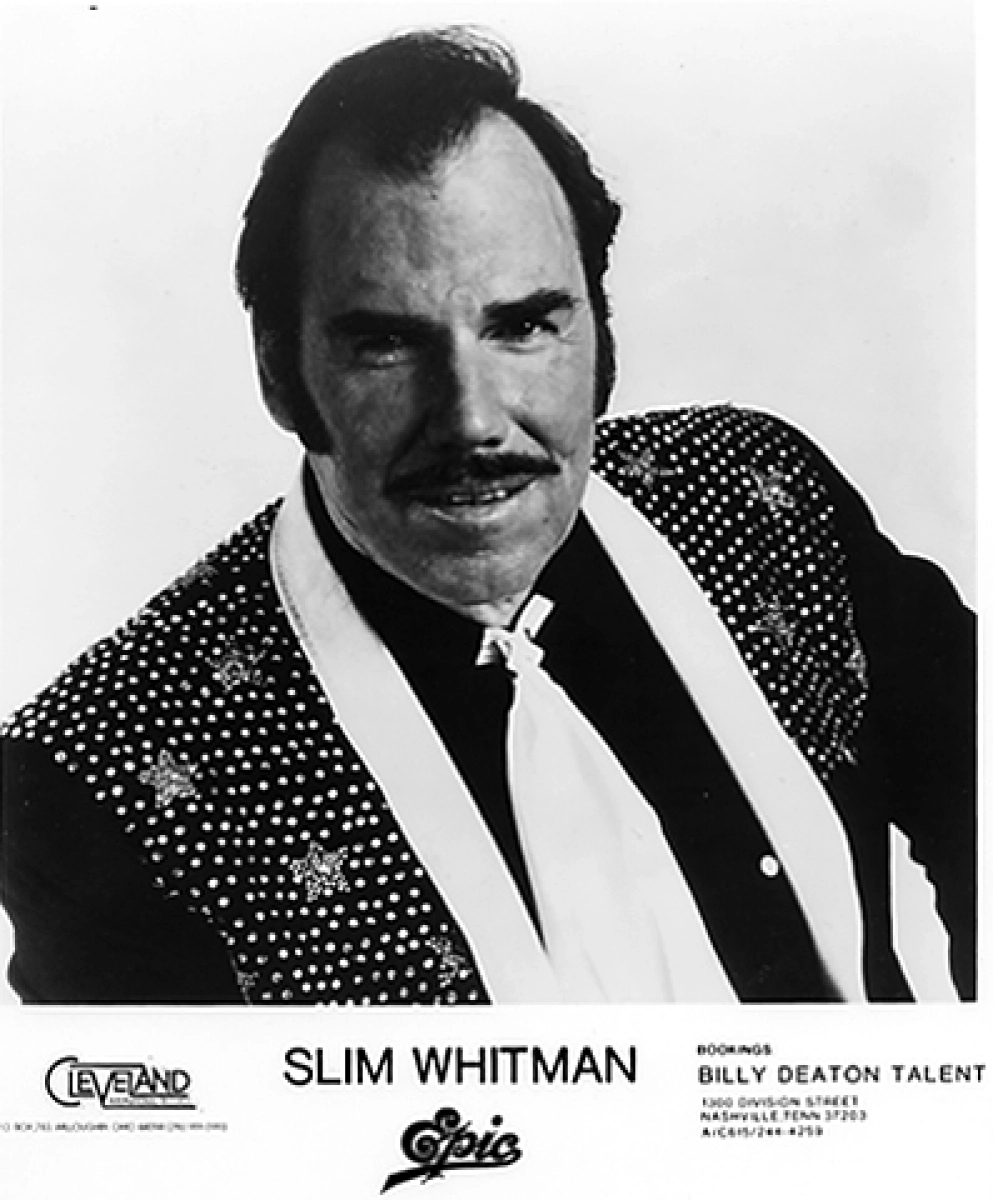 Slim Whitman Vintage Concert Photo Promo Print at Wolfgang's