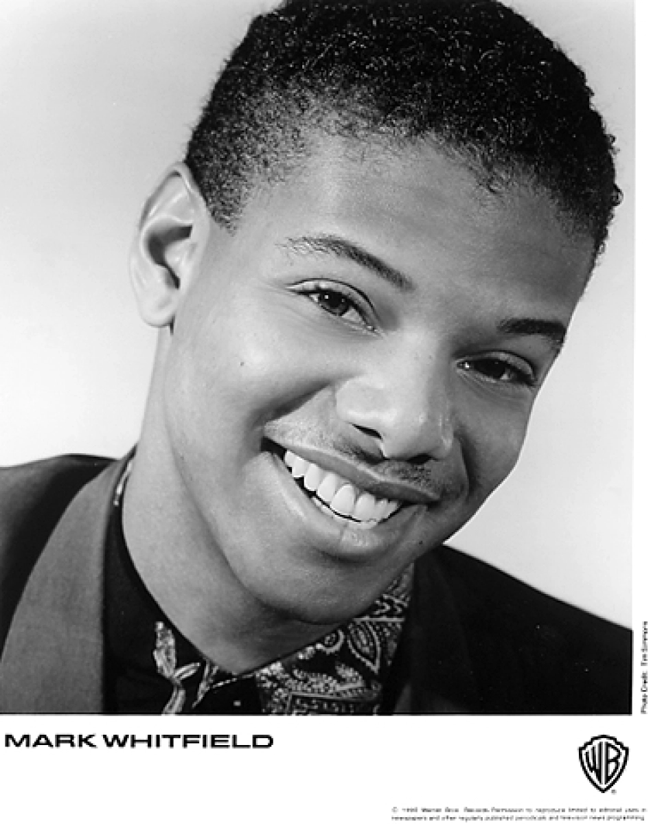 Mark Whitfield Vintage Concert Photo Promo Print, 1990 at Wolfgang's