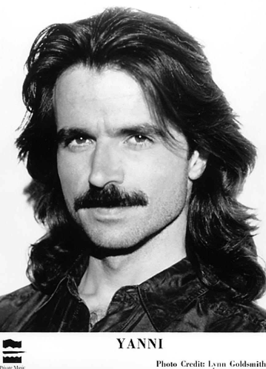 Yanni Vintage Concert Photo Promo Print at Wolfgang's
