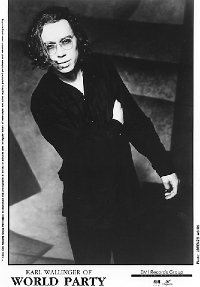 Karl Wallinger Vintage Concert Photo Promo Print, 1993 at Wolfgang's