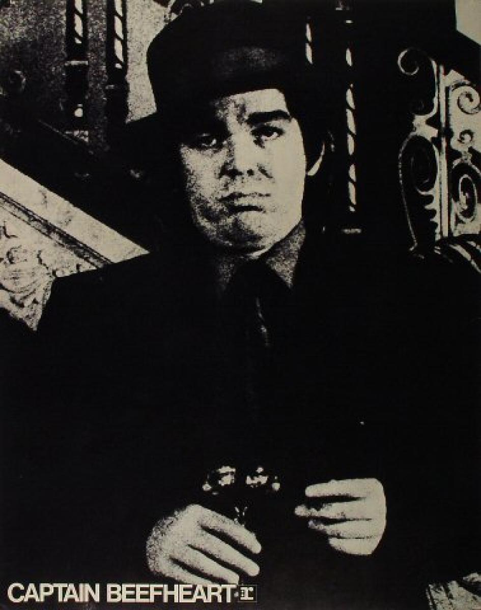 Captain Beefheart Vintage Concert Poster, 1972 at Wolfgang's