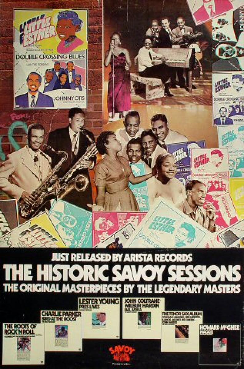 The Historic Savoy Sessions Vintage Concert Poster, 1976 at Wolfgang's