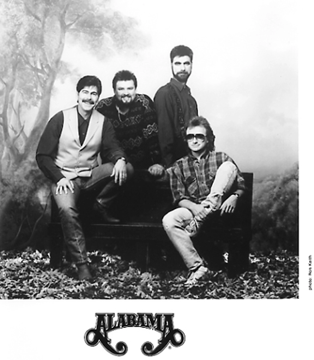 Alabama Vintage Concert Photo Promo Print at Wolfgang's