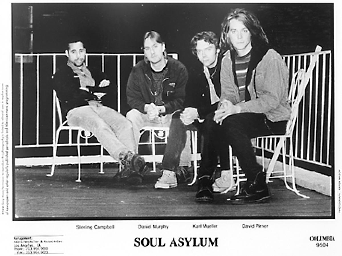 Soul Asylum Vintage Concert Photo Promo Print, 1995 at Wolfgang's