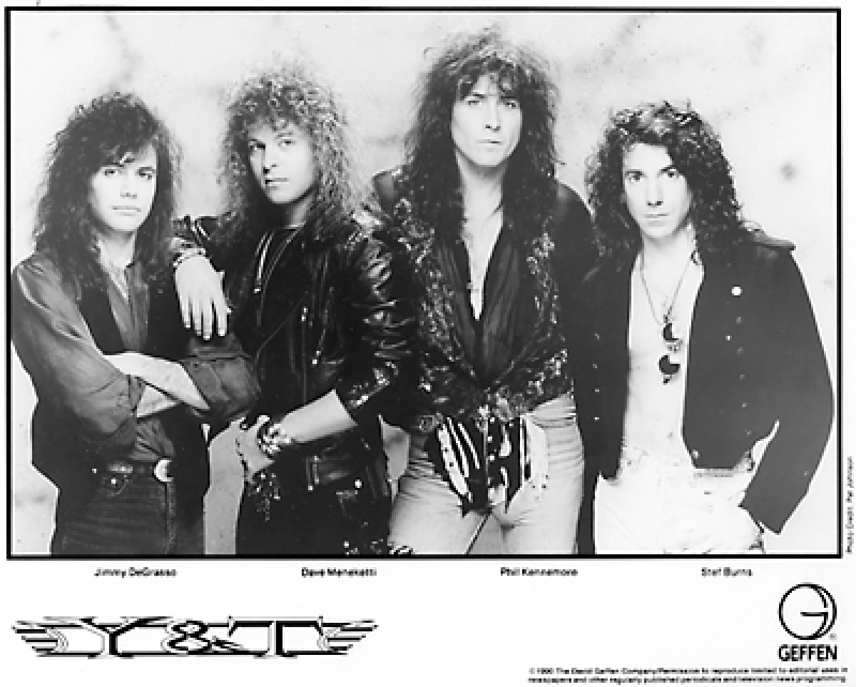Y&T Vintage Concert Photo Promo Print, 1990 at Wolfgang's