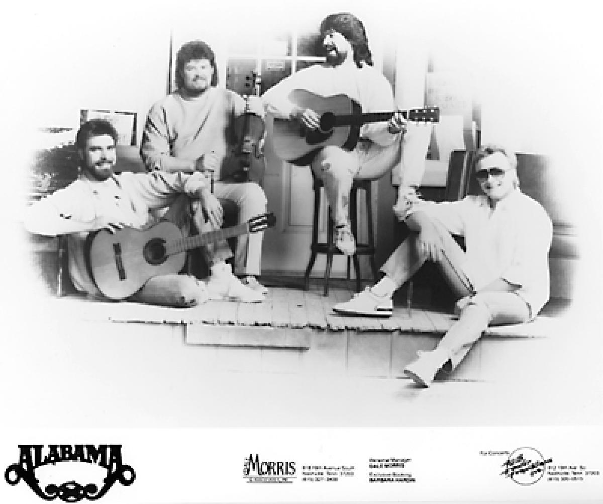 Alabama Vintage Concert Photo Promo Print at Wolfgang's