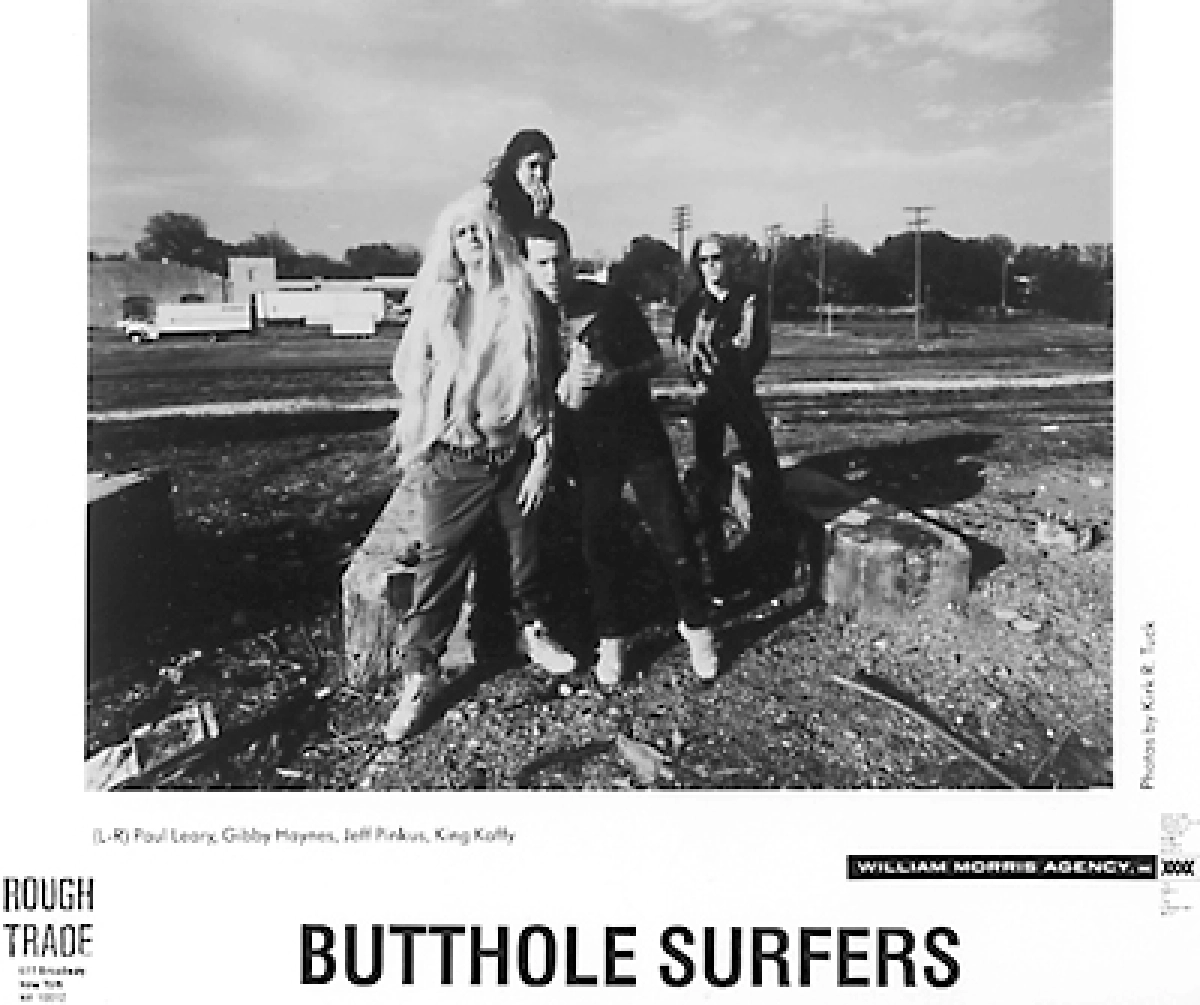 Butthole Surfers Vintage Concert Photo Promo Print at Wolfgang's