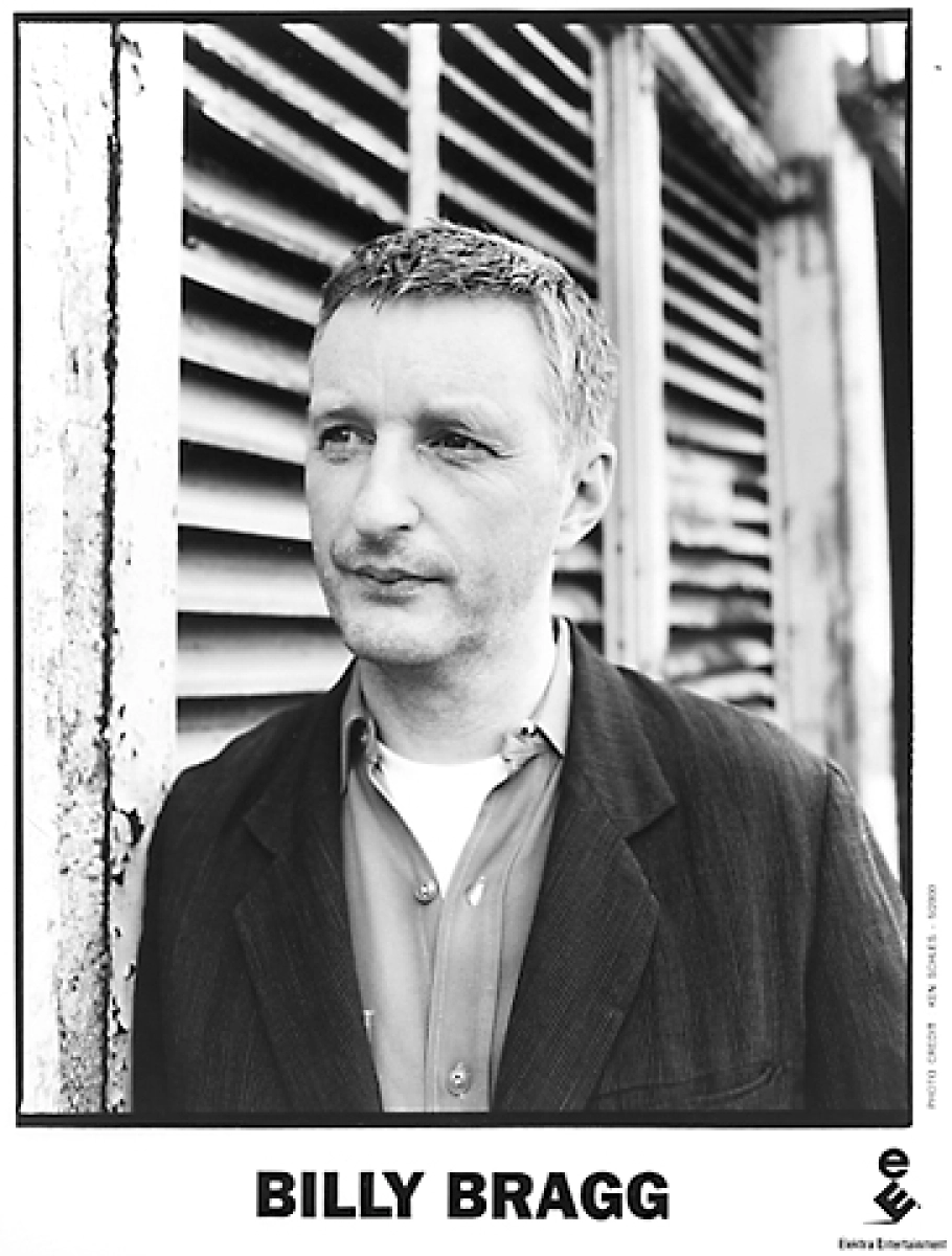 Billy Bragg Vintage Concert Photo Promo Print, 2000 at Wolfgang's