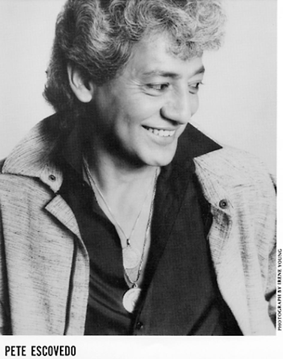 Pete Escovedo Vintage Concert Photo Promo Print at Wolfgang's