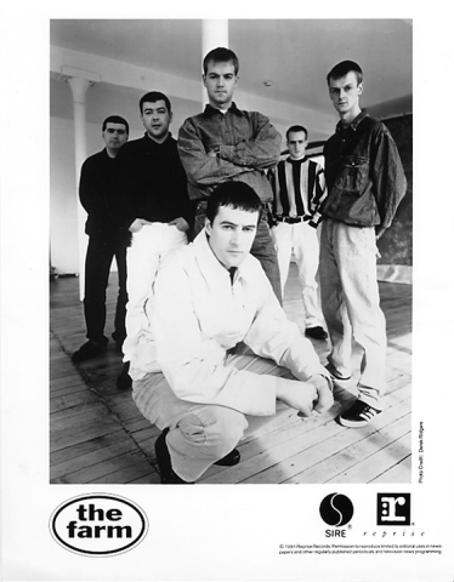 The Farm Vintage Concert Photo Promo Print, 1991 at Wolfgang's