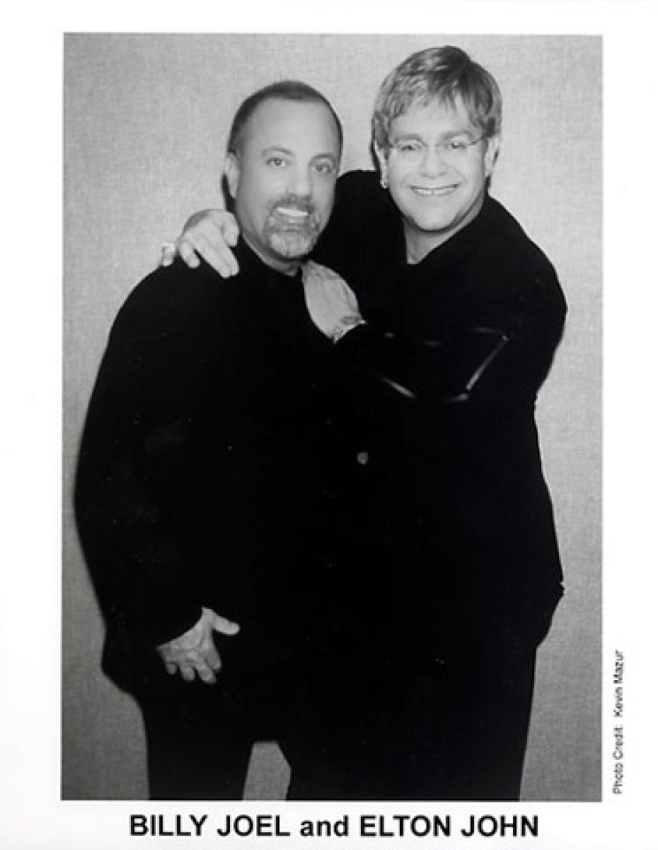 Billy Joel Vintage Concert Photo Promo Print at Wolfgang's