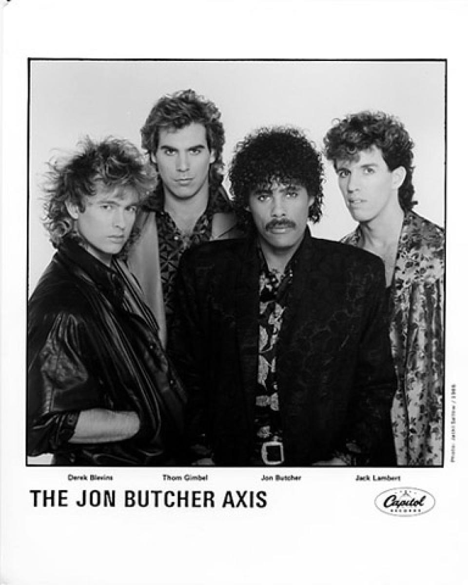 The Jon Butcher Axis Vintage Concert Photo Promo Print, 1986 at Wolfgang's