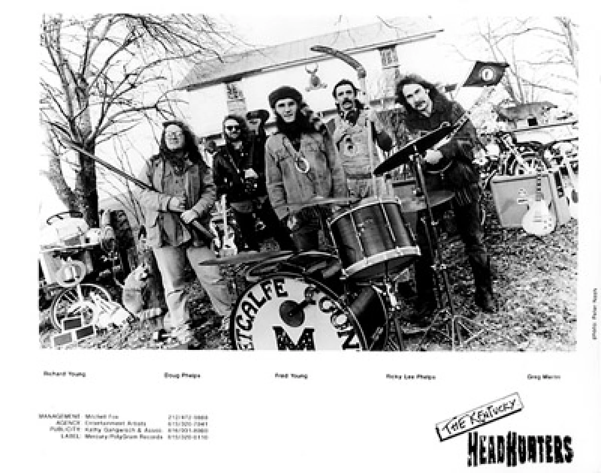 Kentucky Headhunters Vintage Concert Photo Promo Print at Wolfgang's