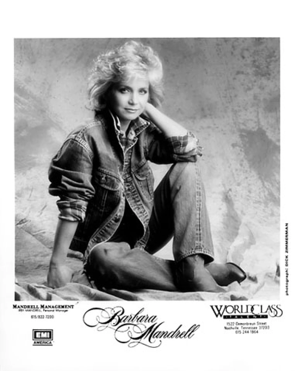 Barbara Mandrell Vintage Concert Photo Promo Print at Wolfgang's