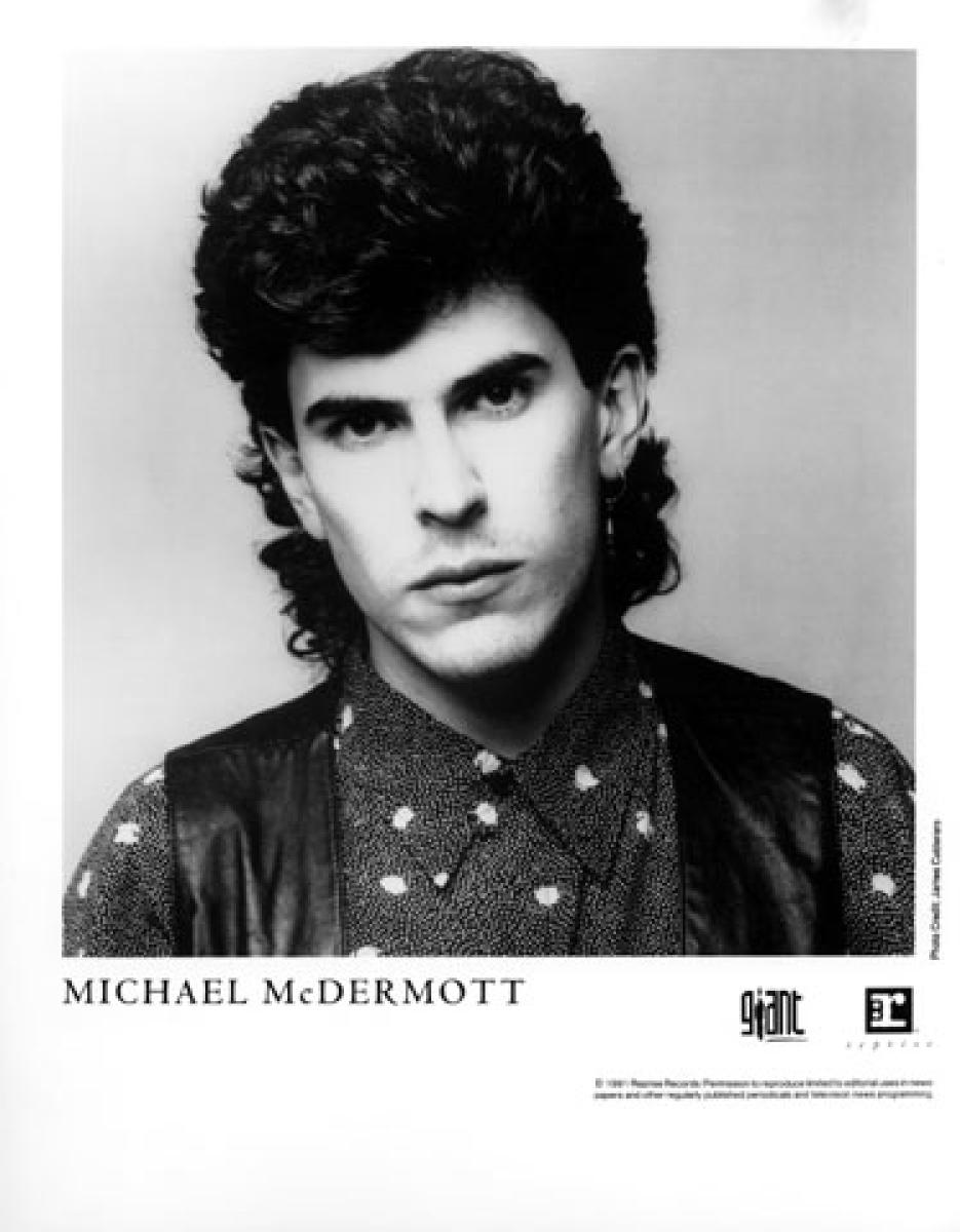 Michael McDermott Vintage Concert Photo Promo Print at Wolfgang's