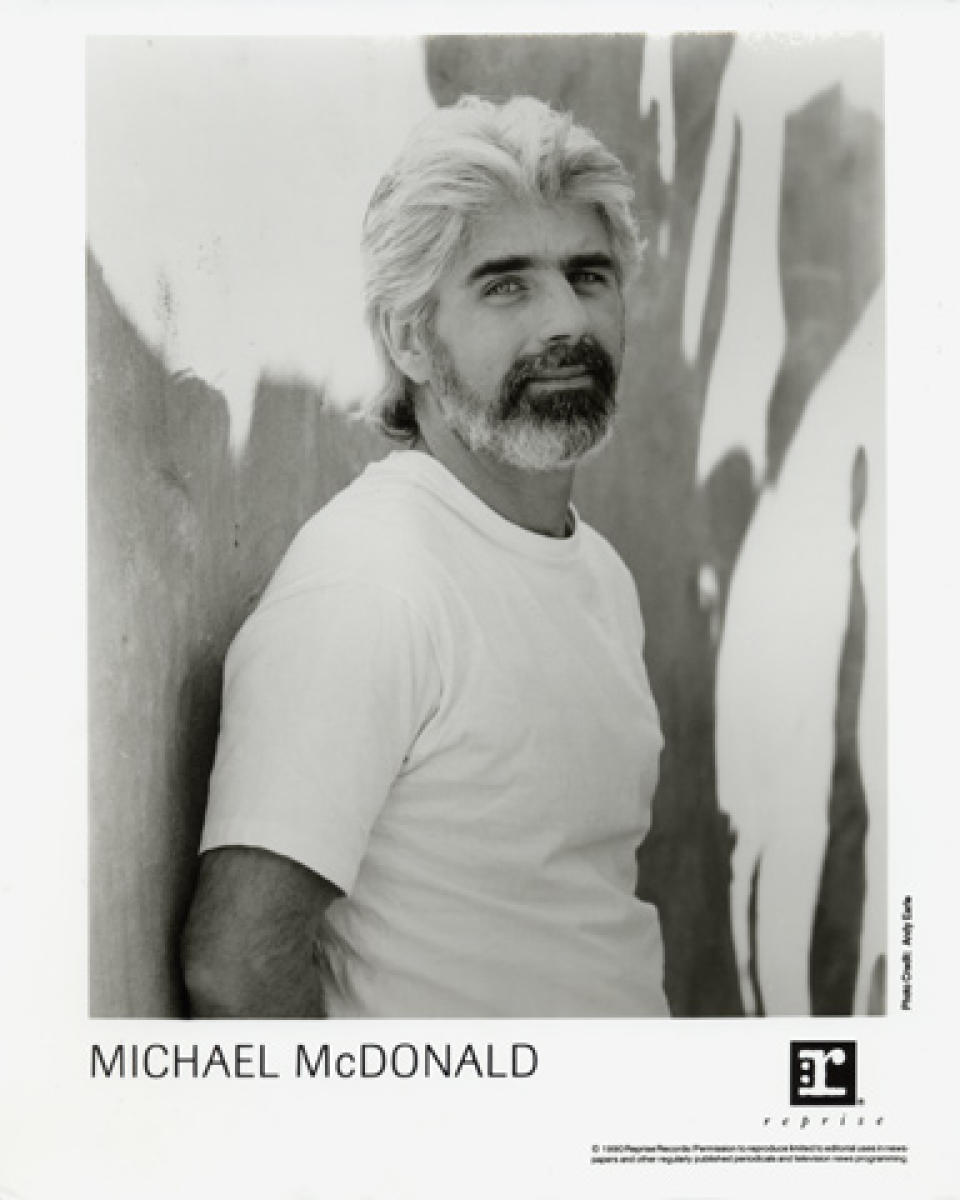 Michael McDonald Vintage Concert Photo Promo Print at Wolfgang's